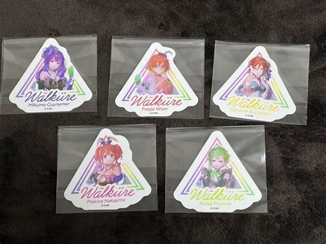 【中古】マクロスΔ ワルキューレはあきらめない ステッカーセット メルカリ
