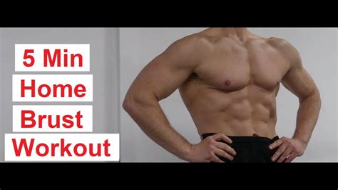 Minuten HIT Home Brust Workout YouTube
