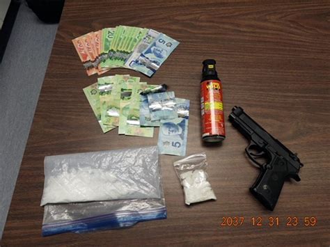 Police Seize Drugs And Weapon Following Arrest In Steinbach