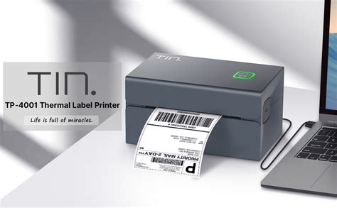 Thermal Label Printer Tin Label Printer 4x6 For Small Business Usb3 0 Printer