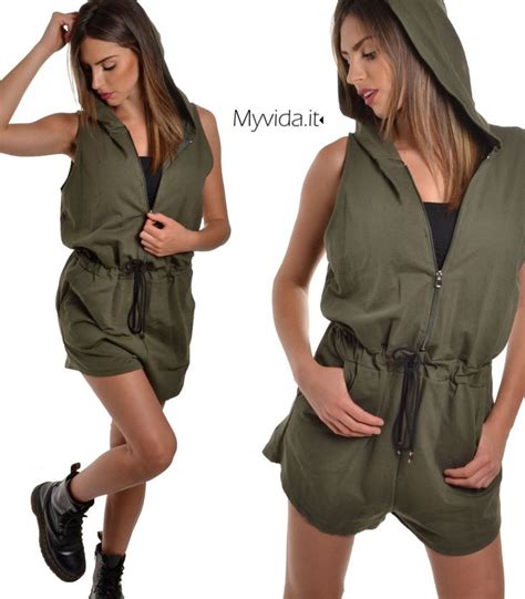 Tuta Intera Estiva Donna My Vida Overalls Rompers Dresses Fashion