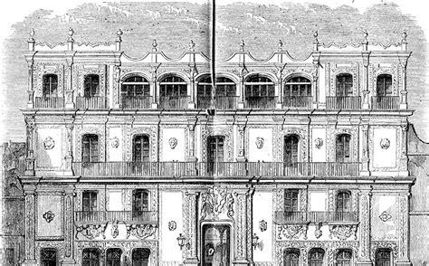 El Palacio De Iturbide Testimonio De La Grandeza Arquitectónica E