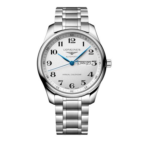 Longines Master Collection 오토매틱 스테인리스 스틸 실버 발리콘 다이얼과 브레이슬릿 Longines Kr