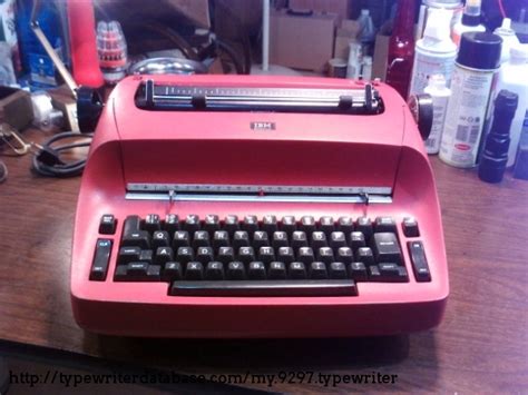 1978 IBM Selectric I On The Typewriter Database