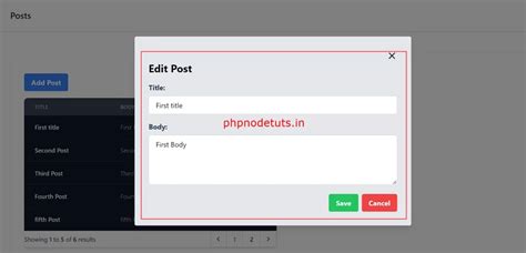 Livewire Crud Tutorial Step By Step Updated Phpnodetuts