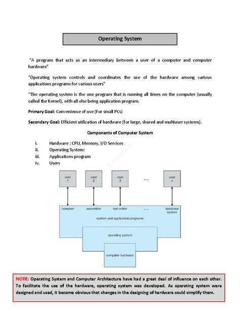 Operating System Module I Part I Fundamental 1 P A G E A Program