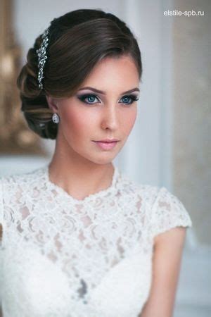 свадебная прическа пучок | Bridal hair updo, Hair styles 2017, Wedding ...