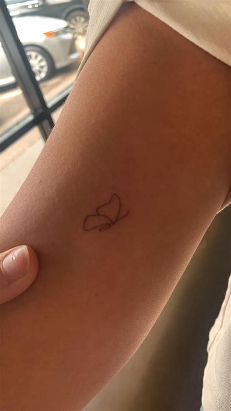 Butterfly Tattoo Single Line Artofit