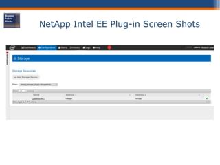 Integrating Array Management Into Lustre PPT