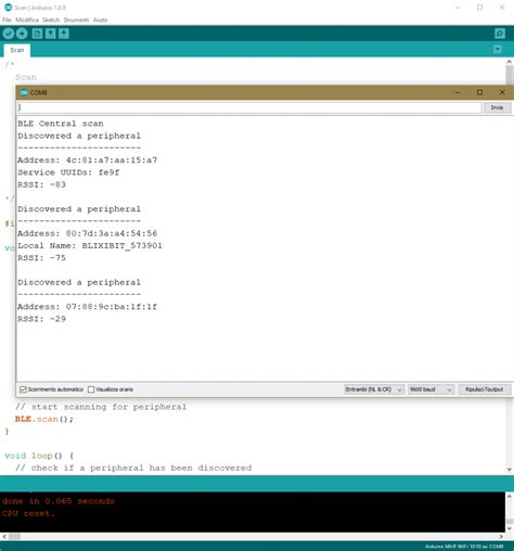 Rilasciata La Nuova Libreria Arduinoble 110 Supporto Ble Central