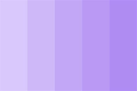 Lavender Gradient Color Palette