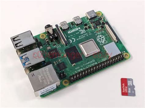 RASPBERRY PI 4 Model B 2GB RAM With 8GB Sandisk Micro SD Card 45 00