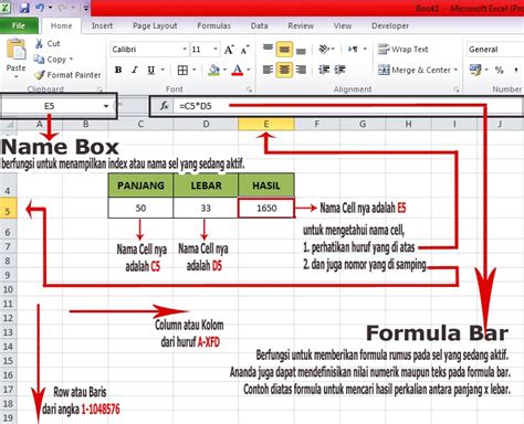 Operator Perhitungan Dalam Rumus Excel