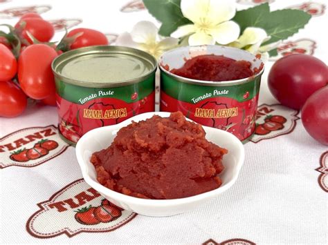 Canned Tomato Paste 70g Customized Private Label Tomato Pastetomato