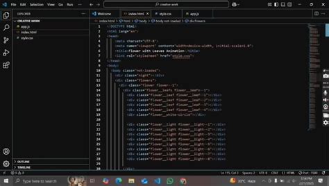 Webdevelopment Html Css Javascript Animation Frontend Yumna