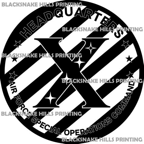 Afsoc Hq Patch Vector Image Files Ai Pdf Eps And Svg Etsy