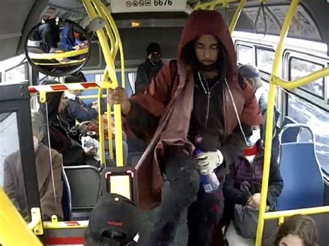 Sfpd Searching For Man Who Kicked Elderly Woman On Muni Bus San