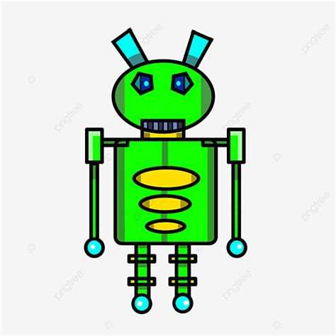 외계인 기술 로봇 일러스트 인공 지능 레이션 로봇 만화 기술 Png 일러스트 및 Psd 이미지 무료 다운로드 Pngtree