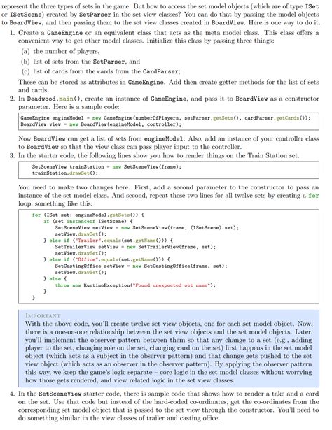 Solved Please Provide Me With The Classes And Interfaces