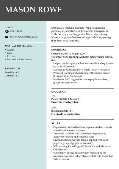 CV Objective Examples How To Write One