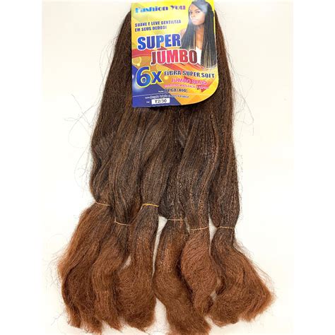 Cabelo Jumbo X G Pacotão Para Tranças Super Jumbo Box braid FASHION YOU Shopee Brasil