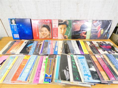 邦楽 ポップス 歌謡など色んなジャンル Lpレコード 約50枚まとめて 山口百恵 浅野ゆう子 渡辺徹 ちあきなおみ等 ジャンク品 ＠120