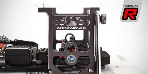 Red RC Arrowmax Th Th Pan Car Setup System