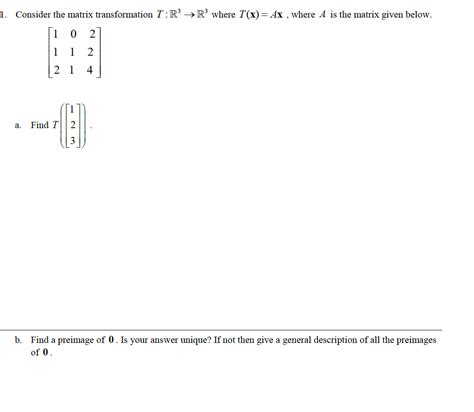 solved → r where t x ax where a is the matrix given