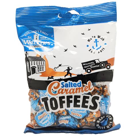 Walkers Nonsuch Salted Caramel Toffees 150g Blightys British Store