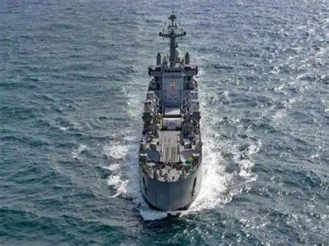 Indian Navys Stealth Frigate Tushil Launched In Russia