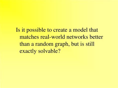 Ppt Random Graph Models Of Social Networks Powerpoint Presentation