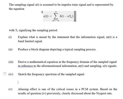 Solved A Sampling Process Is One Of The Most Important Chegg