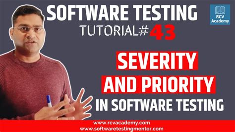 Software Testing Tutorial Severity And Priority In Software
