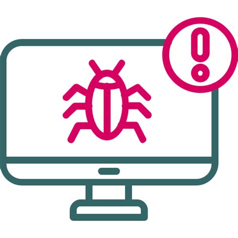 Bug Generic Outline Color Icon