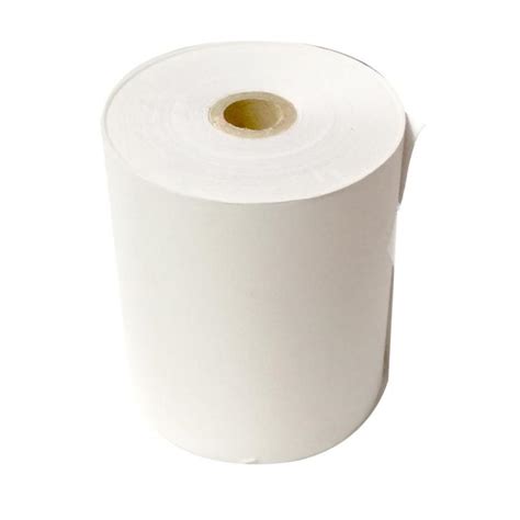 1 Roll 2ply Ncr Dot Matrix Paper Roll For Receipt Printer 76x65x12mm Lazada