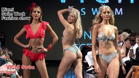 4k60 Vichiswim Ep1 Slow Motion Hot Swimwear Show Youtube