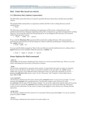 Sobell Lab Command Ref Lab1 Find 1 28 Labs For A Practical Guide
