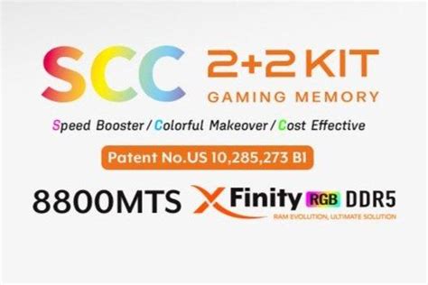 V‑color Launches Ddr5 Scc O Cudimm Rgb Filler Kit Up To 8800mts For
