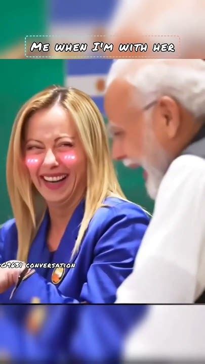 इटली की प्रधानमंत्री मेलोनी और मोदी जी का काल्पनिक जोड़ी Viral Meloni