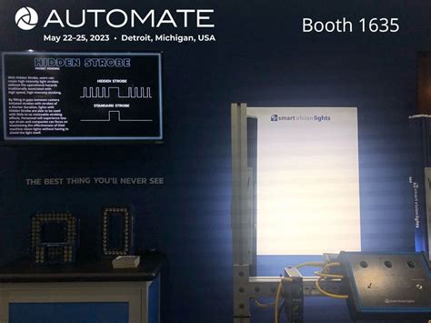 Smart Vision Lights On Linkedin Machinevision Automate2023 Automate