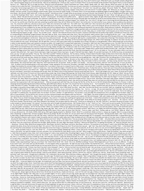 ‘entire Shrek Script By Jijarugen Bullet Journal Lettering Ideas