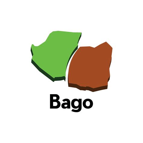Bago Map Map Of Philippines Capital Country Colorful Design