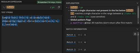 Lesson 1 Basic Syntax And Character Matching Introduction To