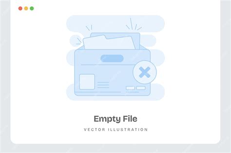 Premium Vector Empty File