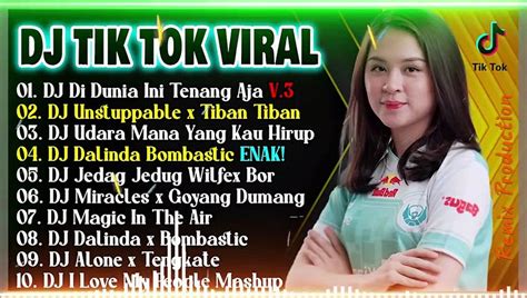 DJ TIKTOK TERBARU 2021 DJ DI DUNIA INI TENANG AJA FULL BASS VIRAL REMIX