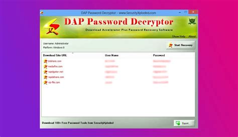Dap Password Decryptor Download Latest 2025 Filecr