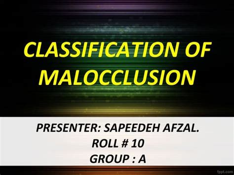 Ellis And Davey S Classification Of Tooth Fracture Pdf