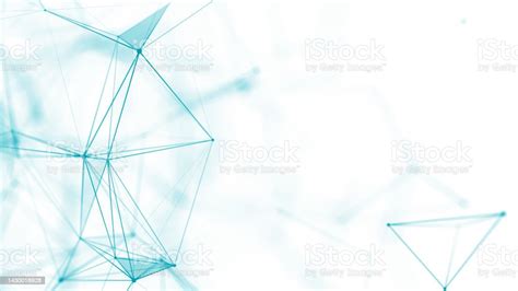 점과 선이있는 다각형 흰색 배경 네트워크 연결 구조 과학 기술 3d 렌더링 0명에 대한 스톡 사진 및 기타 이미지 0명 3