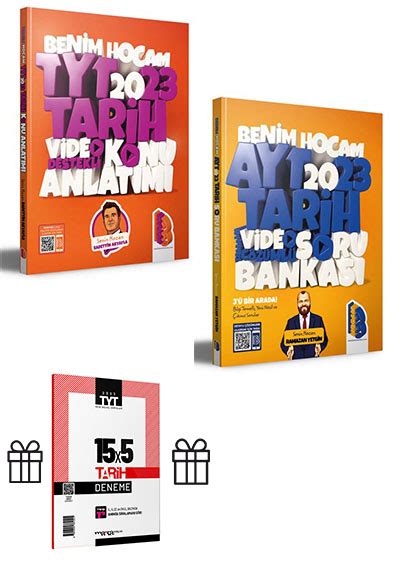 2023 TYT Tarih Video Destekli Konu Anlatımı ve AYT Tarih Tamamı Video