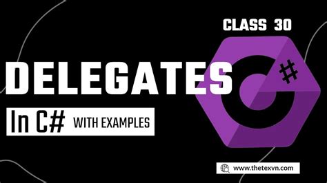 C Delegate With Simple Example C Tutorial Class 30 In اردوहिन्दी Youtube